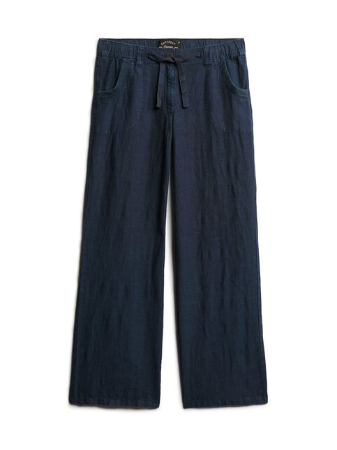 DIM DRESS BLUE Superdry Pellavahousut | Housut | Stockmann