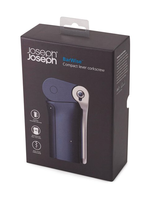 STEEL Joseph Joseph BarWise Compact Lever Corkscrew -korkkiruuvi |One ...