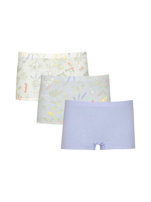 325 LIGHT DUSTY WHITE Lindex Bokserialushousut 3-pack | Alusvaatteet | Stockmann