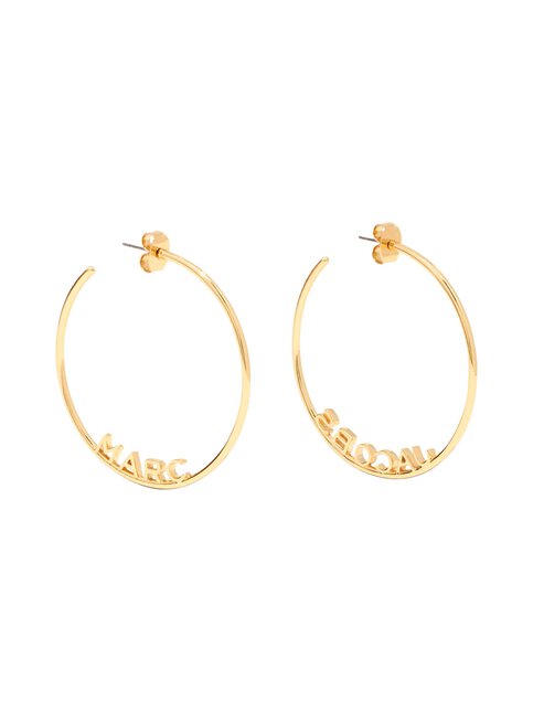 Marc Jacobs Oversized Metal Hoops auskari | Stockmann