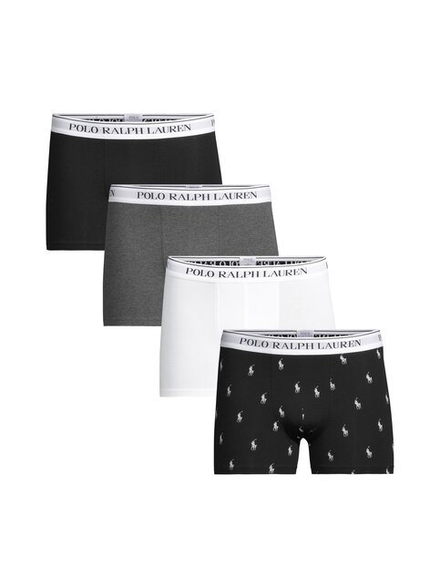 5PK WHT/BLK/BLK/BC HR/ BLK PP Polo Ralph Lauren Classic-alushousut, 5 ...