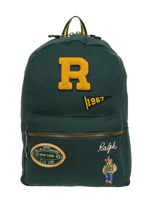 EHK MOSS AGATE Polo Ralph Lauren Polo Bear Canvas -reppu |45,1 x 31,1 x ...