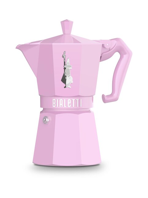 PINK Bialetti 6 kupin Exclusive -mokkapannu |One size | Kahvi ...