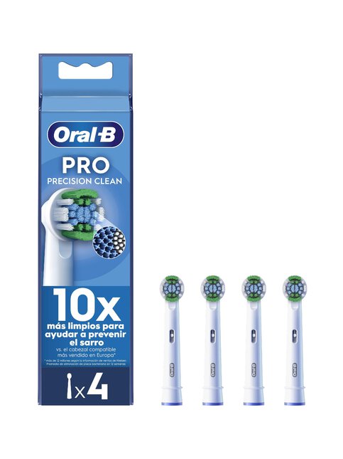WHITE Oral-B Pro Precision Clean Maximiser -vaihtoharja 4 kpl |4 pcs ...