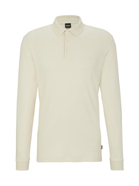 131 OPEN WHITE BOSS Pado-pitkähihainen pikeepaita | Pikeepaidat | Stockmann