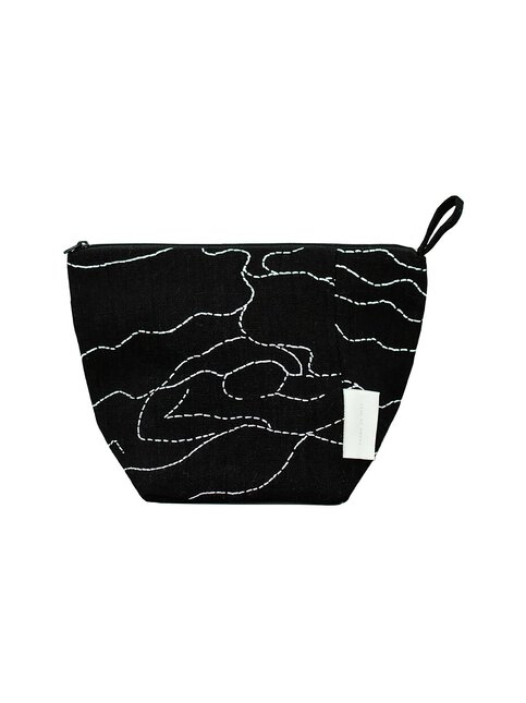BLACK FABRIC, WHITE PRINT Saana ja Olli Rakkauden Meri ...