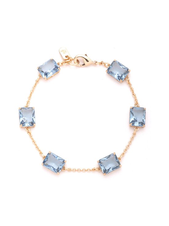 GLD/LT SAPP Lauren Ralph Lauren Multi Stone Flex -rannekoru |One size ...