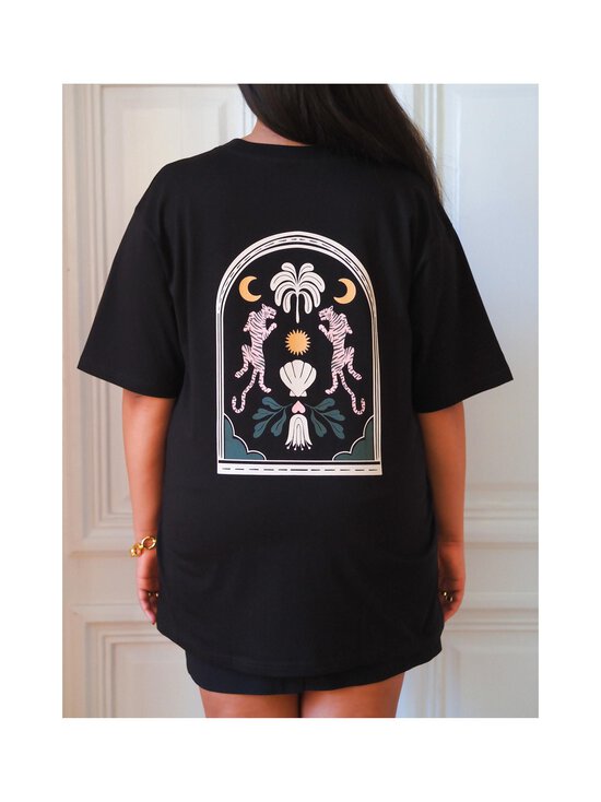 BLACK Uhana Easy Tiger Oversize t-paita | Trikoopaidat | Stockmann