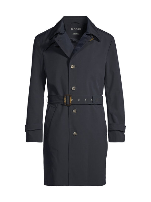 590 DARK NAVY BLUE SAND Copenhagen Single Trench -takki |50 | Trenssit ...