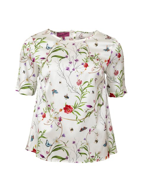 BOURDON Camilla Thulin Leena-silkkipusero | Paidat & puserot | Stockmann