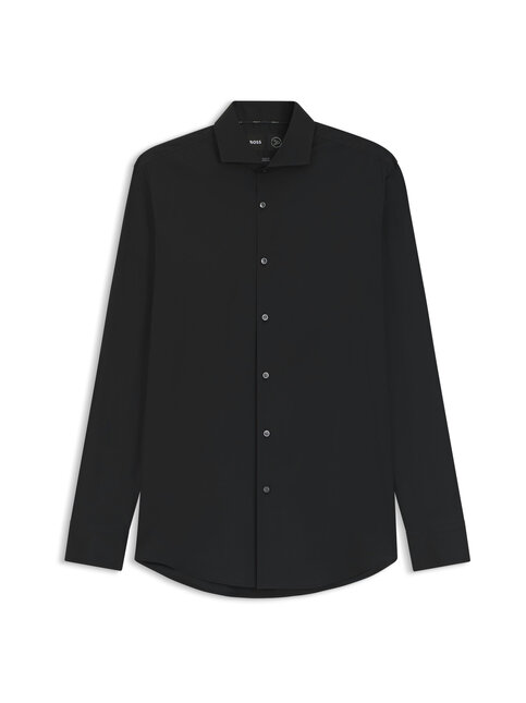 001 BLACK BOSS Hank Spread Collar -kauluspaita |40 | Kauluspaidat ...