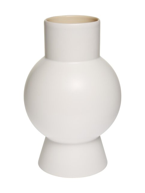 WHITE D1430 Casa Stockmann Sym- maljakko 28 cm |D16 x H28 cm | Maljakot ...