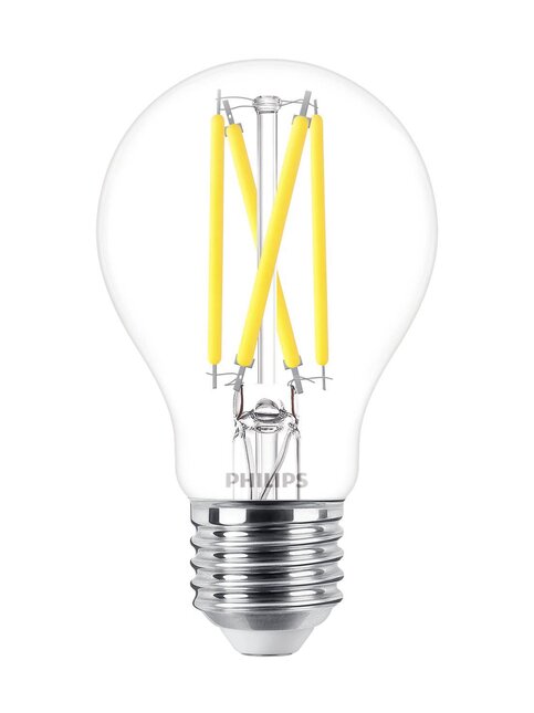 CLEAR Philips LED Classic 60W A60 E27 CL WGD90 SRT4 -lamppu |6x10,4 CM | Lamput | Stockmann