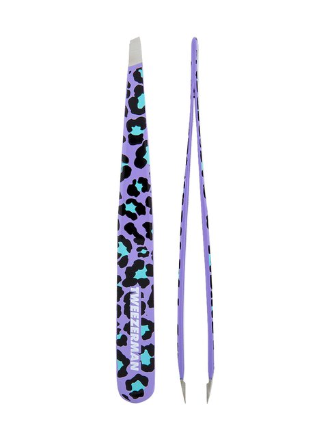 Tweezerman Slant Tweezer Leopard Print -pinsetit | Meikkaustarvikkeet ...