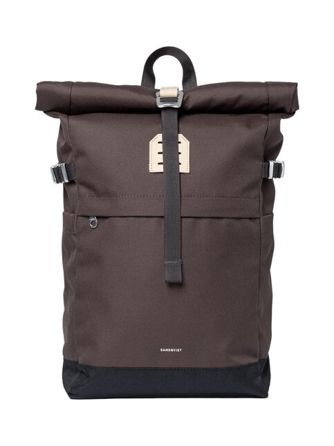BROWN BROWN Sandqvist Icon Rolltop Backpack M -reppu |One size | Reput ...