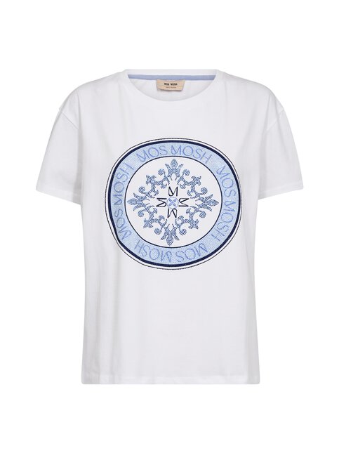 101 WHITE MOS MOSH MMJudd O-Neck t-paita | Trikoopaidat | Stockmann