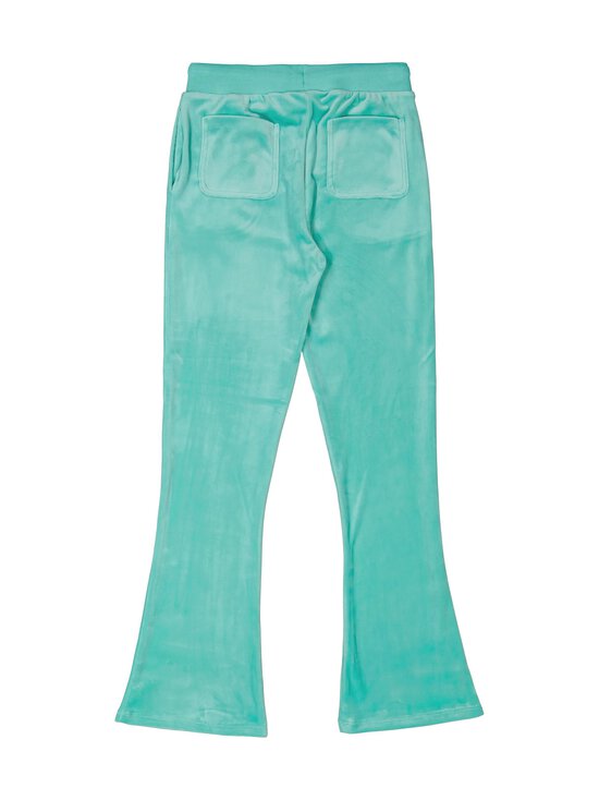 TURQUOISE JUICY COUTURE Diamante Bootcut -joggerit |14-15 ...