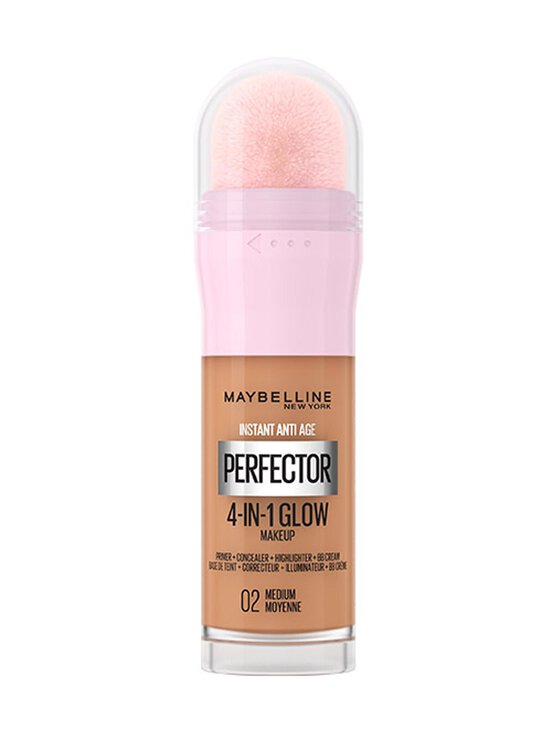 2 MEDIUM Maybelline Instant Perfector 4-in-1 Glow Foundation ...
