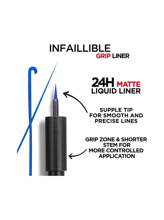 2 BLUE L'Oréal Paris Infaillible Grip Liquid Liner -nestemäinen ...