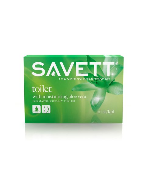 SAVETT Toilet -puhdistuspyyhe 10 kpl |10 kpl | Hygieniatuotteet | Stockmann