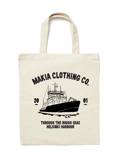 003 ECRU Makia Urho-kangaskassi |37 x 42 cm | Laukut | Stockmann