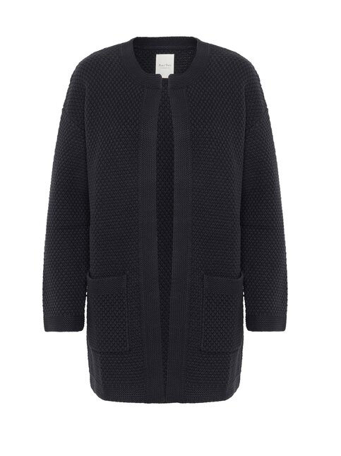 194013 DK NAVY BLUE Part Two Niya Long -neuletakki | Neuletakit | Stockmann