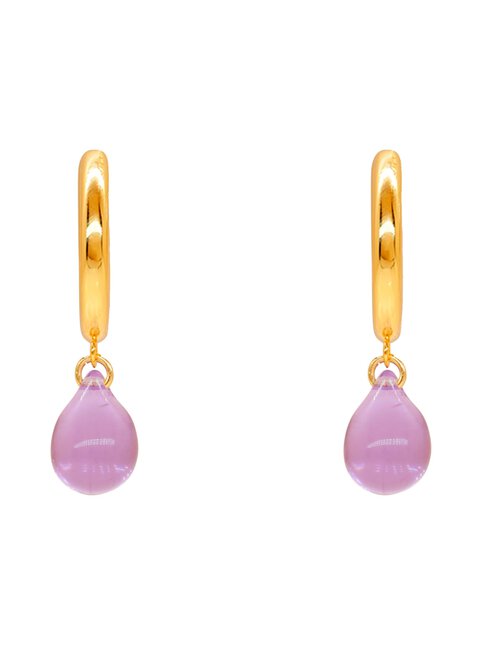 SUGAR DROP VIOLET Annele Sugar Drop Violet -korvakorut |3,5cm ...