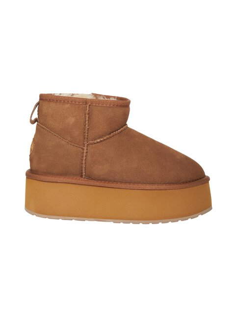 CHES CHESTNUT EMU Australia Stinger Micro Platform -nahkanilkkurit |42 ...