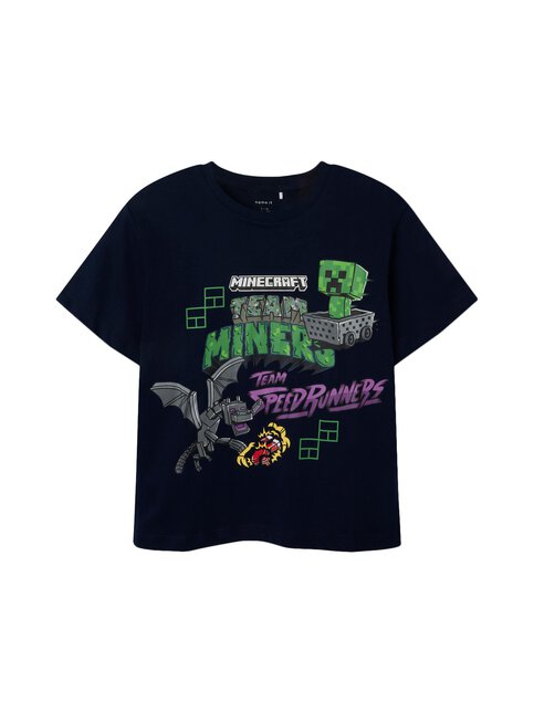 NAVY BLAZER Name It NkmJahi Minecraft t-paita | T-paidat | Stockmann