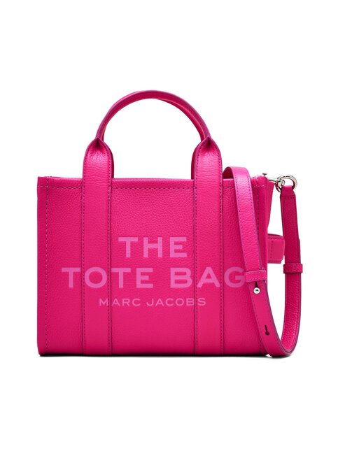 665 HOT PINK Marc Jacobs The Small Tote -nahkalaukku |26 x 21 x 13 cm ...